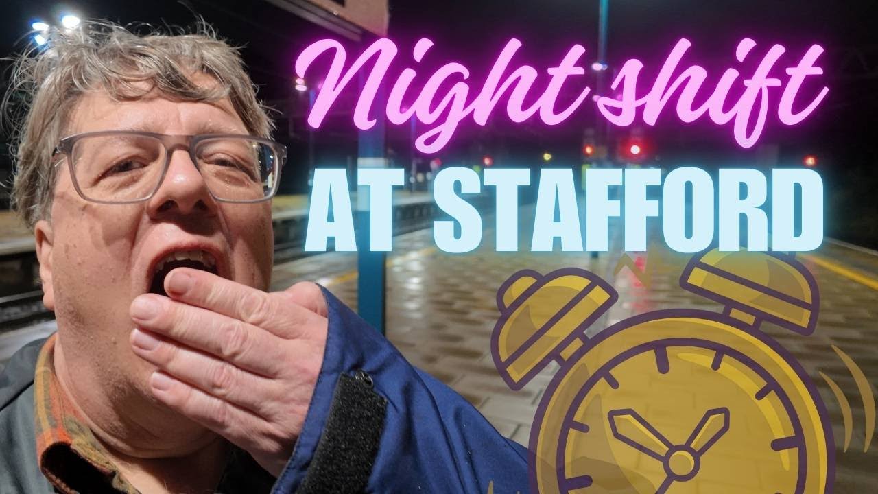 The Night Shift: atmospheric trainspotting at Stafford railway station ...