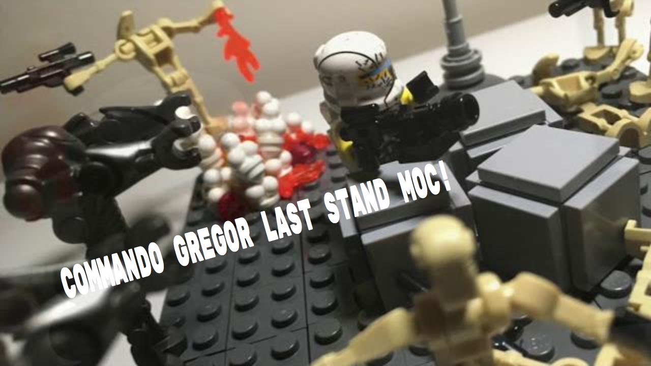 [MOC] Lego Commando Gregor last stand - YouTube