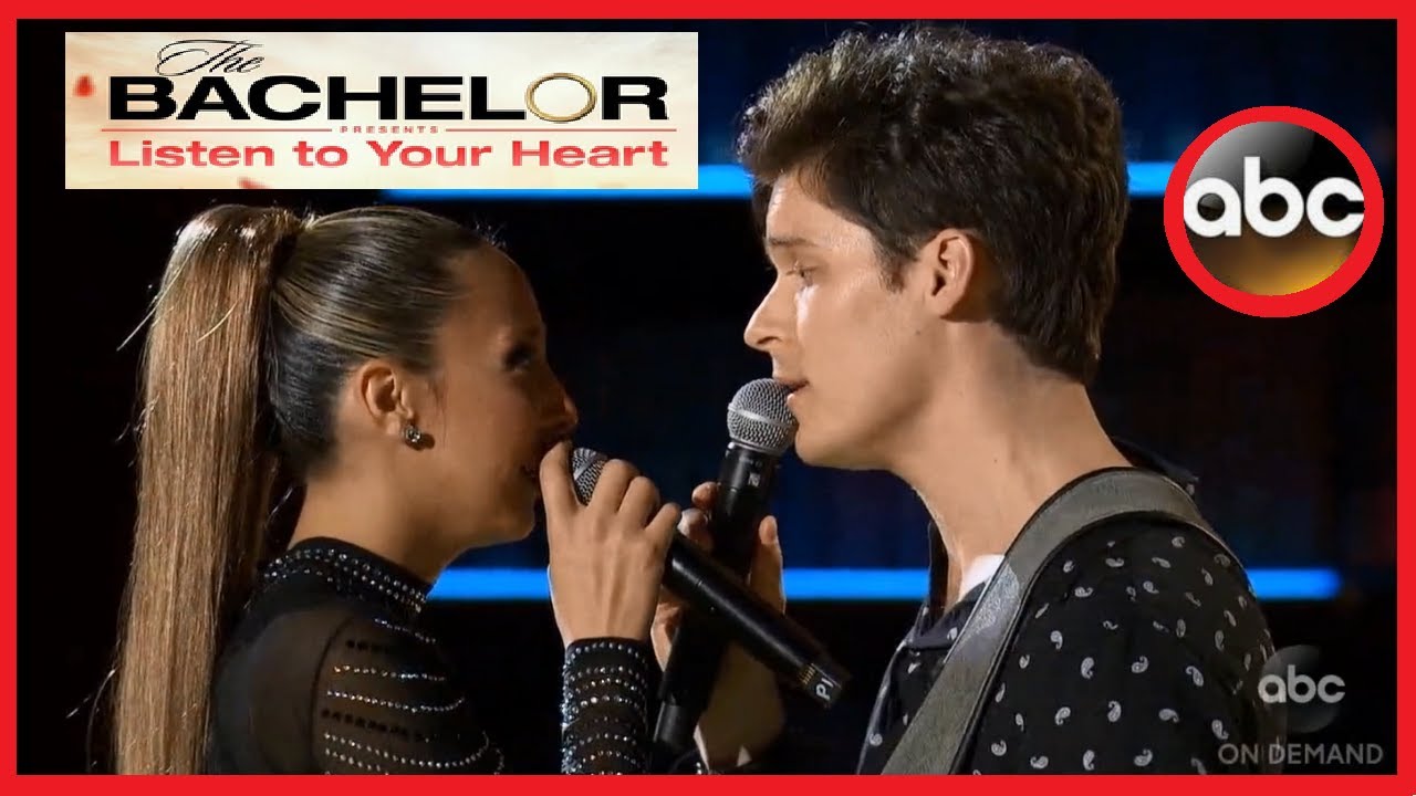 Natascha and Ryan - The Bachelor Listen to Your Heart - singing Perfect ...
