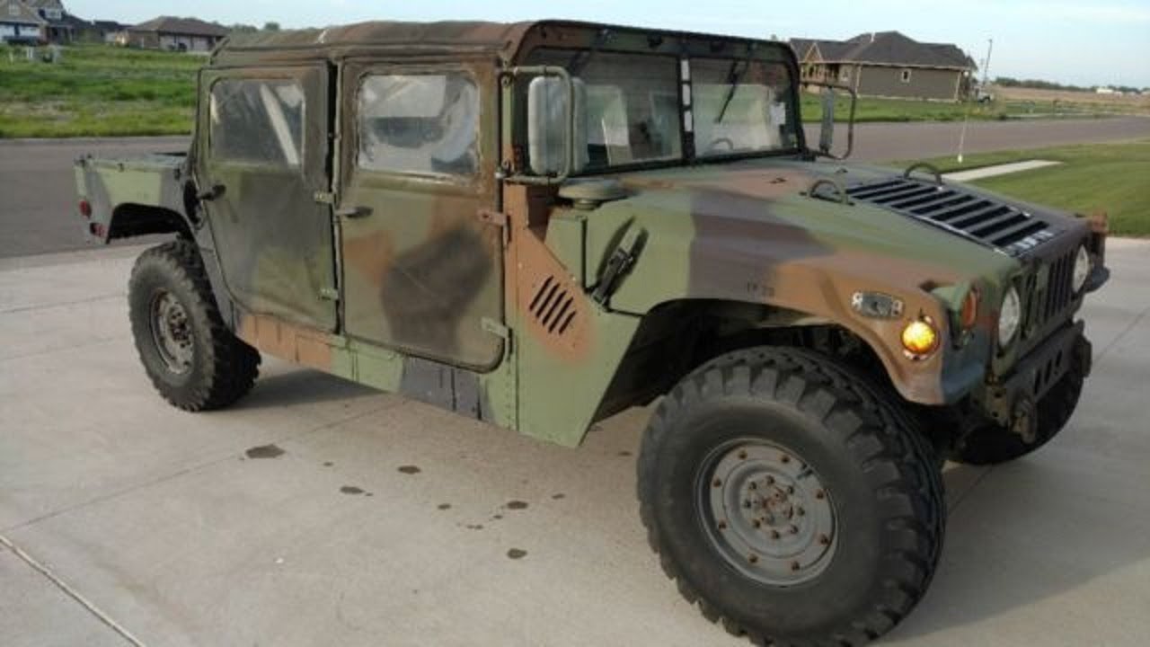 WANT A HUMVEE ARMY AUCTIONING DECOMMISSIONED MODELS - YouTube