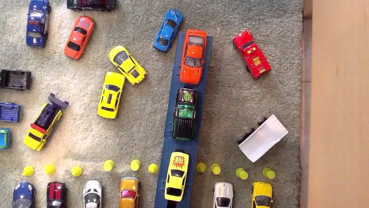 Matchbox Stop Motion Car Crash - YouTube