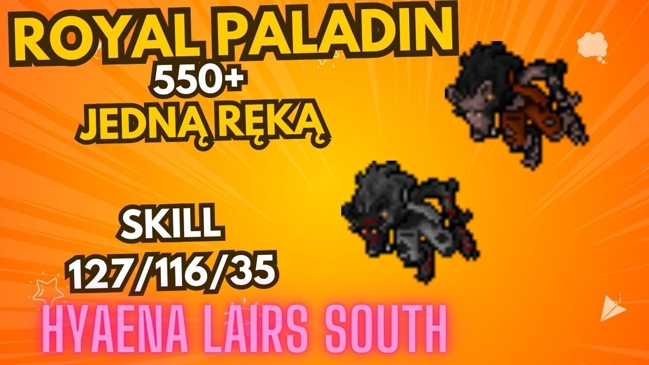Tibia Royal Paladin projekt jedną ręką - YouTube