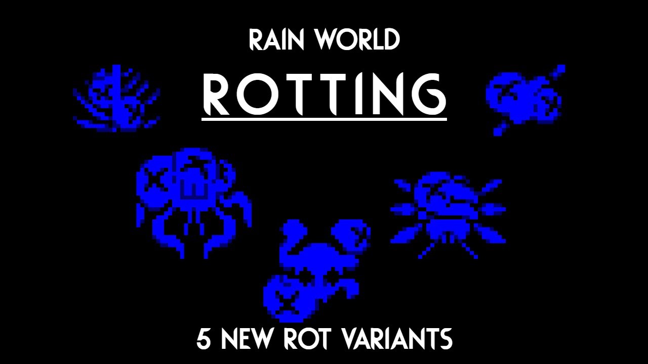 Rain World: Rotting - A creature concept with 5 Rot creatures - YouTube