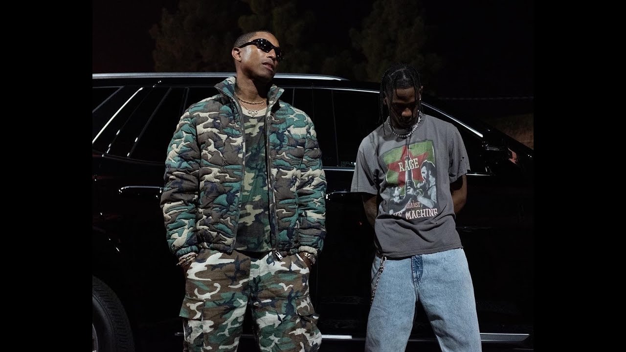 pharrell williams & travis scott - down in atlanta (slowed + reverb ...