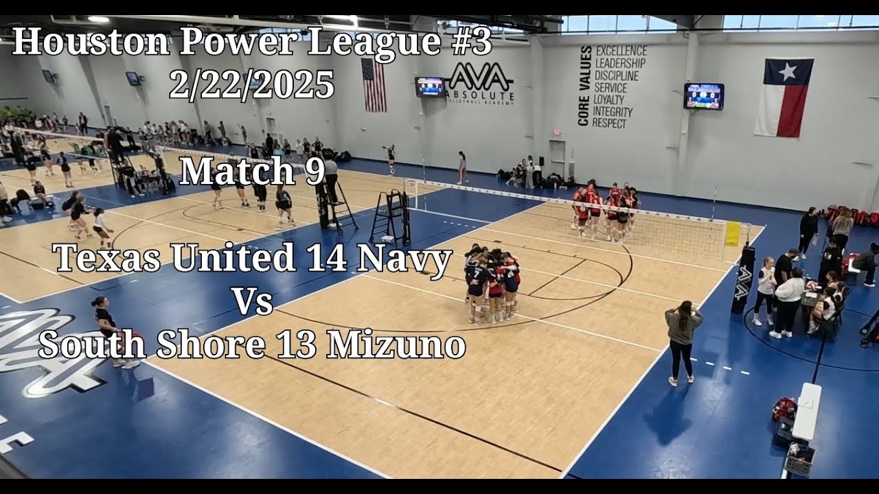 Houston Power League - 2/22/2025 - Match 9 - Texas United 14 Navy vs ...