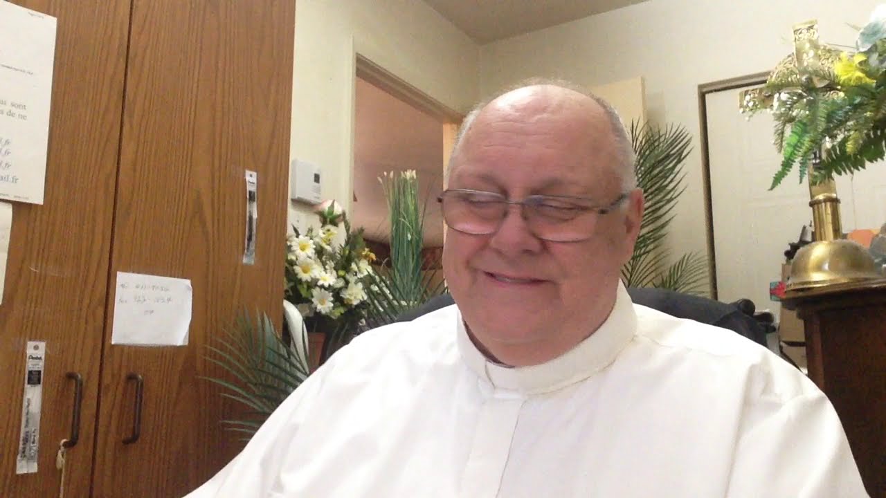 SEMAINE SAINTE / FRATERNITÉ SAINTE FAMILLE / PÈRE RENÉ LAROCQUE - YouTube