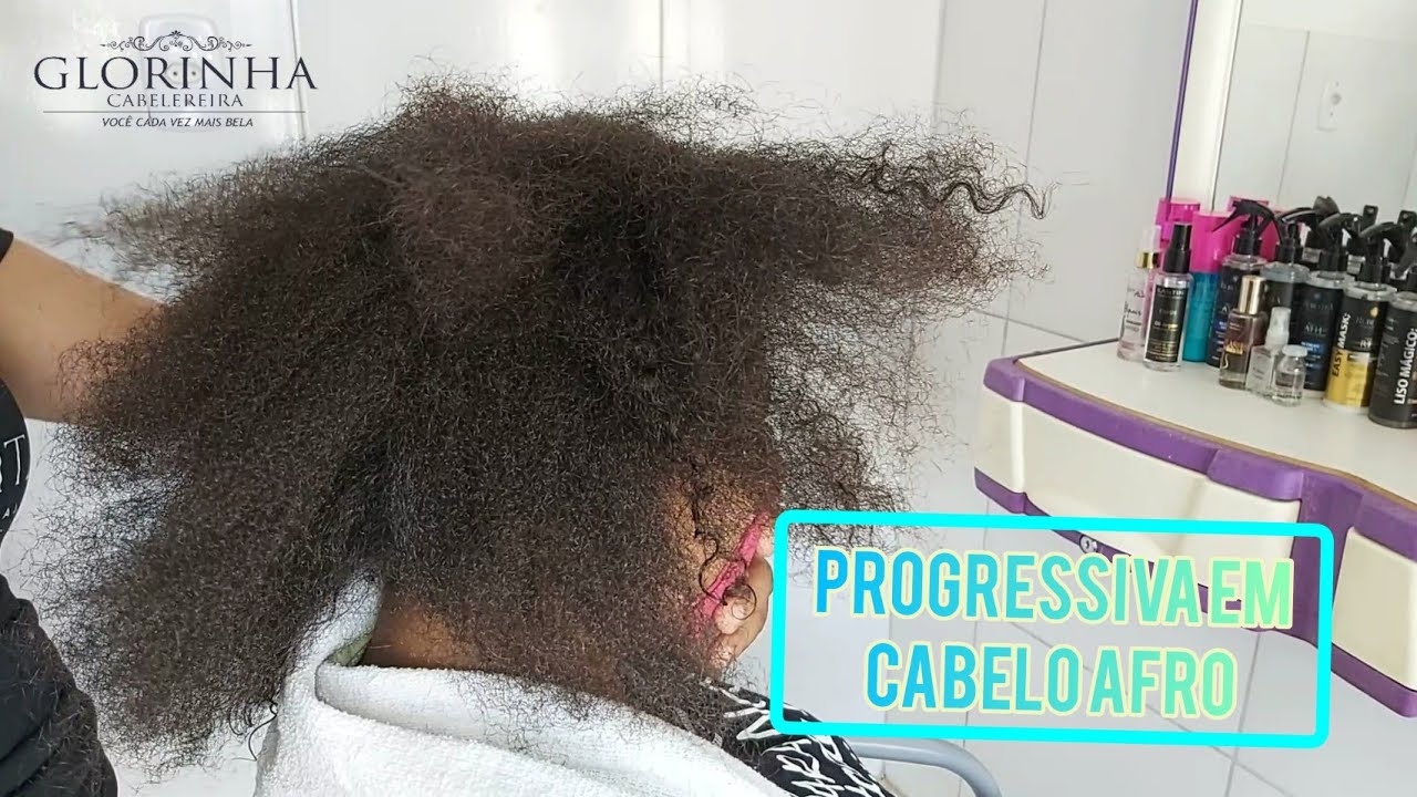 PROGRESSIVA SEM FORMOL EM UM CABELO AFRO | CUIDADOS O ESCOLHER O ...