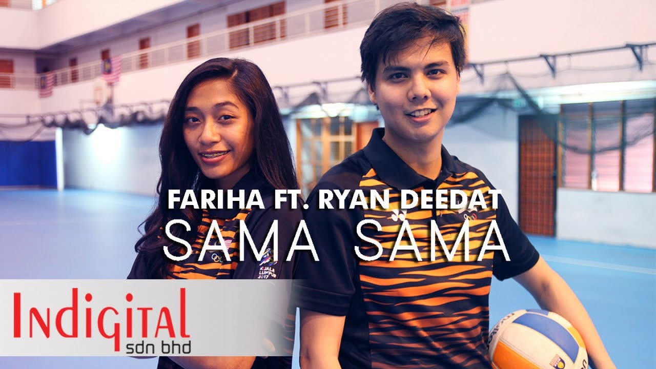 Fariha Ft. Ryan Deedat - Sama Sama (Official Lyric Video) - YouTube