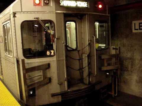 T1 TTC subway trains on the Sheppard Line - YouTube