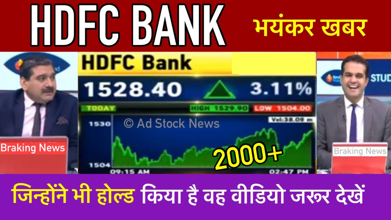 HDFC bank share latest news | Hdfc bank share analysis | Hdfc bank ...