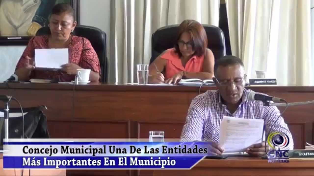 LA IMPORTANCIA DEL CONCEJO MUNICIPAL - YouTube