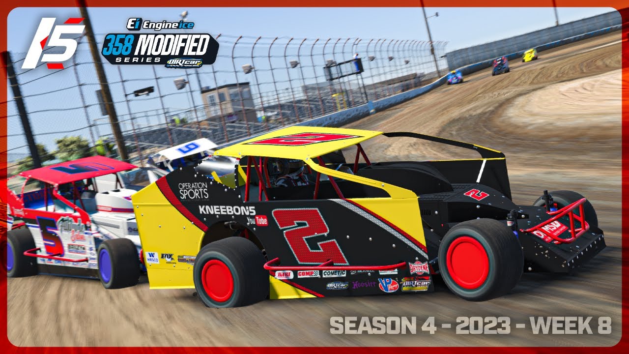 358 Modifieds - Kern County - iRacing Dirt - YouTube