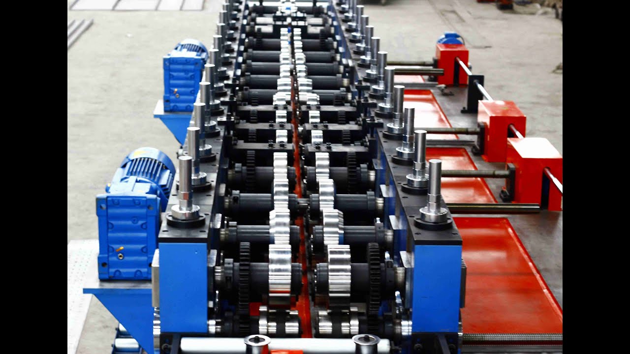 Roll Forming Machine | Cable Tray Roll Forming Machine - YouTube