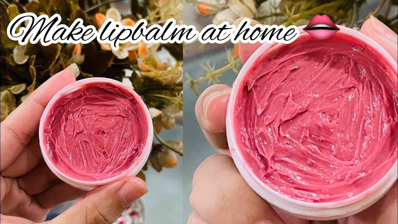How to make lipbalm at home| Soft & plumpy lips👄| Only 3 simple things ...