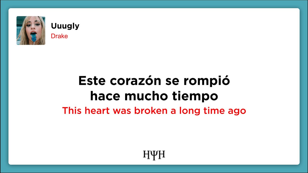 Drake - Uuugly (Lyrics + Sub Español) - YouTube