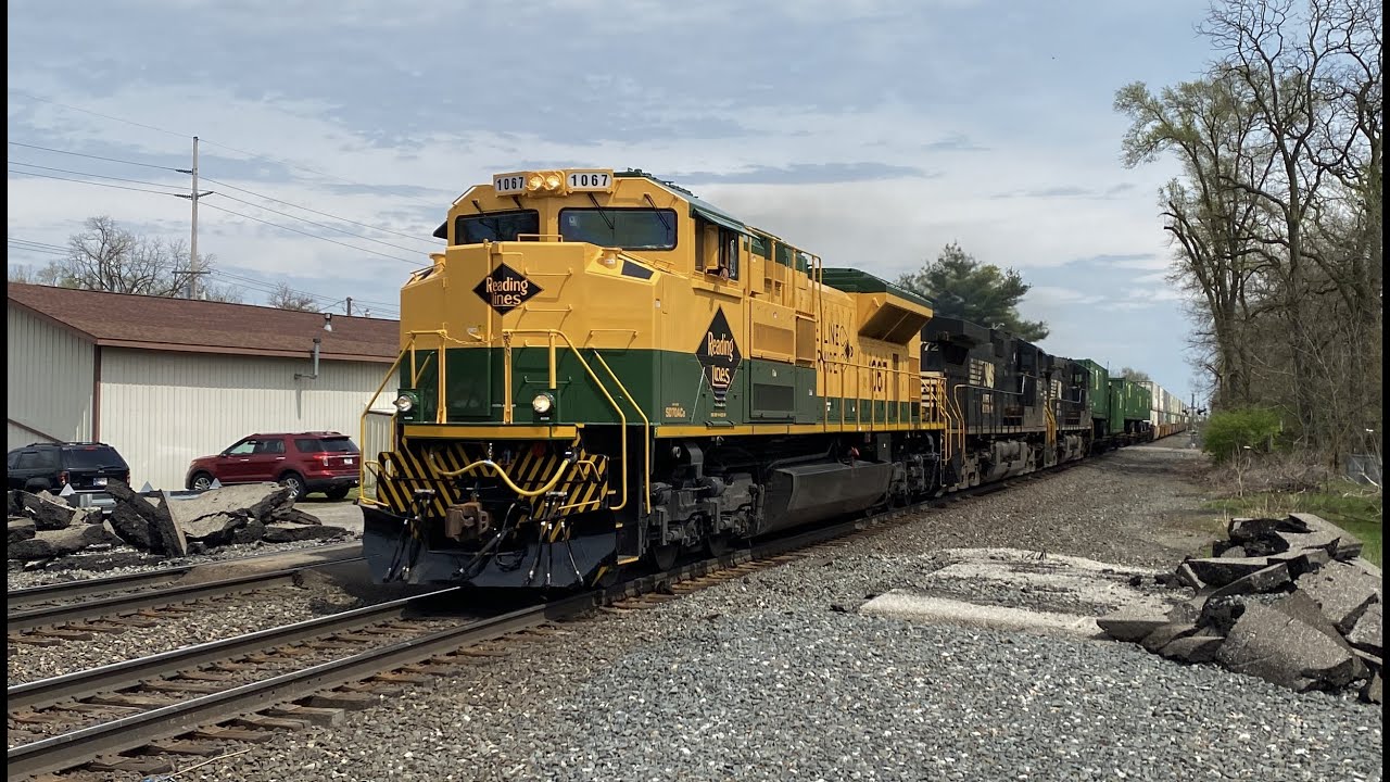 Round 2! NS 1067 (Reading Heritage Unit) Leading NS 27G! 4-20-23 - YouTube