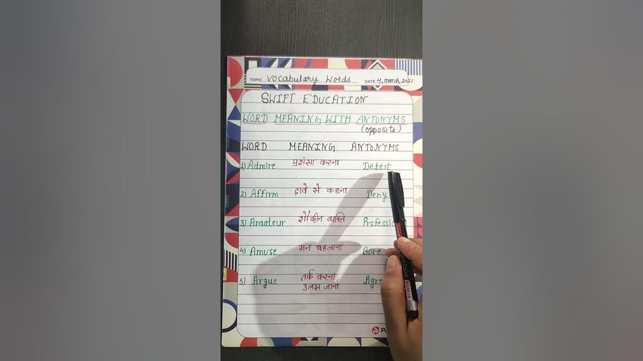 Word Meaning With Antonyms Opposite Words Swift Education word-meaning-with-antonyms-opposite-words-swift-education