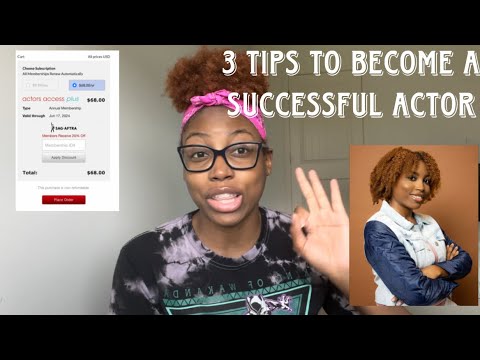 Tips for Becoming A SUCCESSFUL Actor in ANY State, No Matter Where You ...