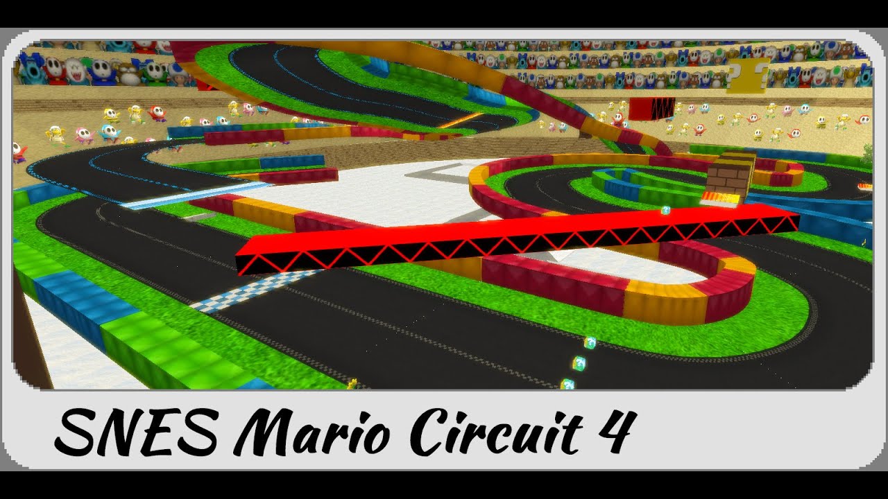 A WHOLE NEW SNES Mario Circuit 4 ?! - Mario Kart Wii custom track post ...