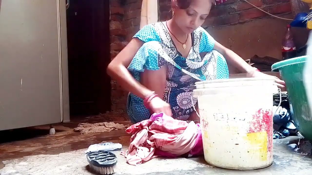 🤷 आज तो बहुत काम कर लिया 🥵 मेने।। Cloth washing vlog 🔥। - YouTube