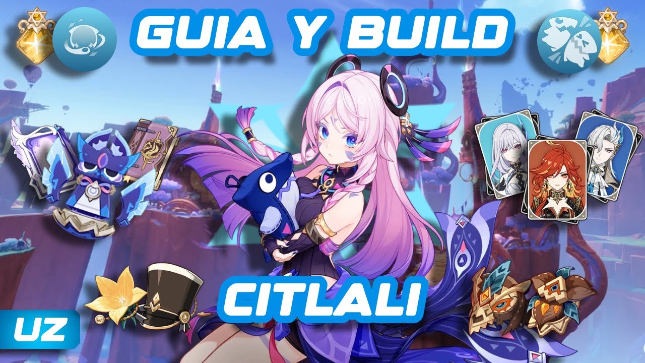 UN CRYO MUY FUERTE ️ GUIA Y BUILD CITLALI / Actualizada 2025/ Genshin ...