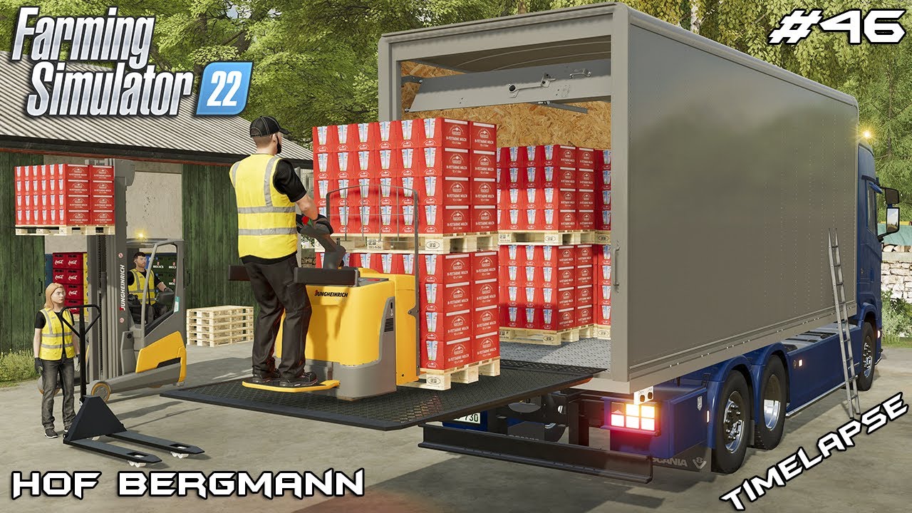 Selling UHT MILK with SCANIA S BOX with TAILGATE | Hof Bergmann ...