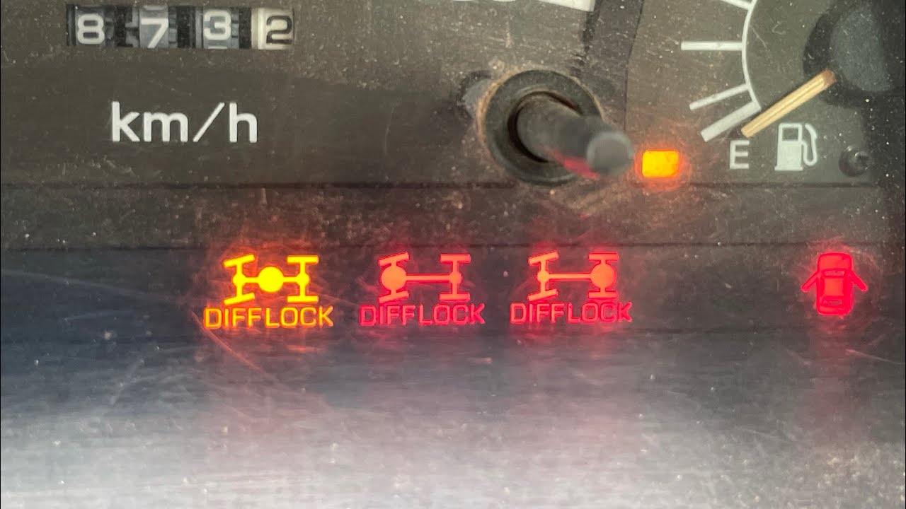 How to know Triple DIFFLOCK 80 series Landcruiser - YouTube