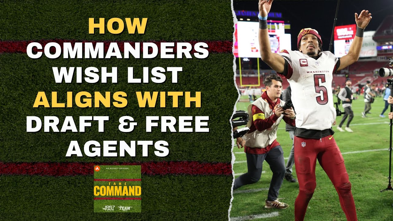 How Commanders Off-Season Wish List Aligns with Draft & Free Agent ...