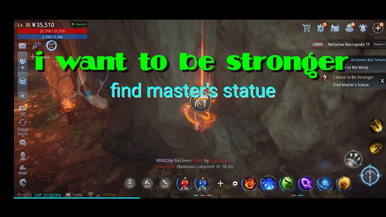 I WANT TO BE STRONGER MIR 4 - YouTube