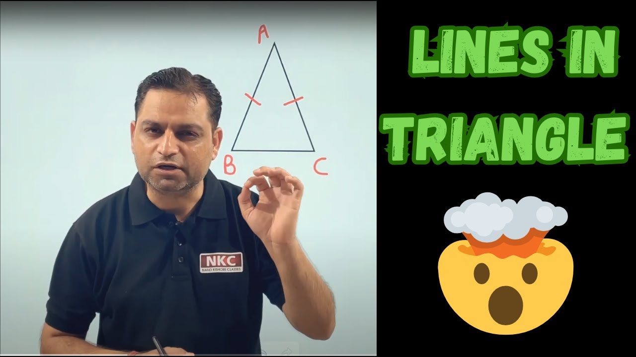WHY?? THESE LINES IN TRIANGLE | CONCEPT CLARIFICATION | Basic Maths ...