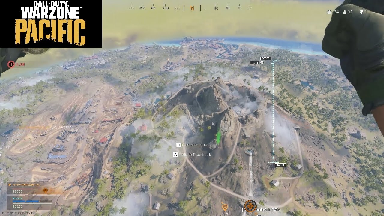 Call Of Duty : Warzone | New Map CALDERA PC Gameplay - YouTube