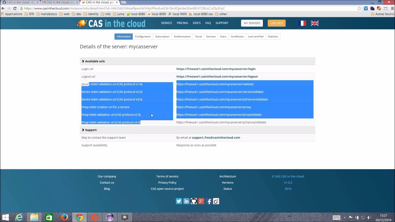 Create your CAS server in one click - YouTube