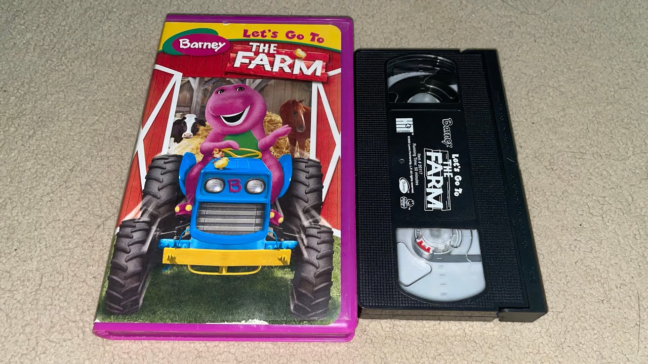Opening And Closing To Barney: Let’s Go To The Farm 2005 VHS - YouTube