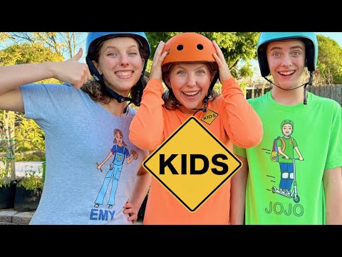 Learn English Colors! Backyard Follow the Rainbow Arrows with Sign Post Kids!
