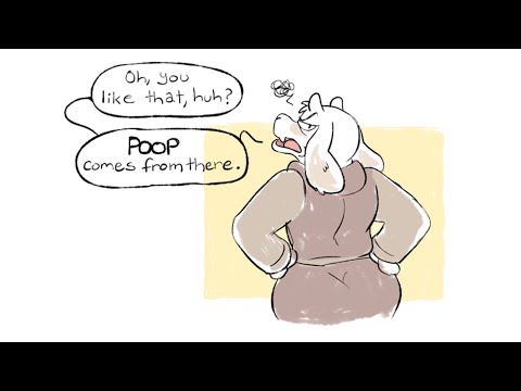 Poop Comes From There. (Undertale Comic Dub)