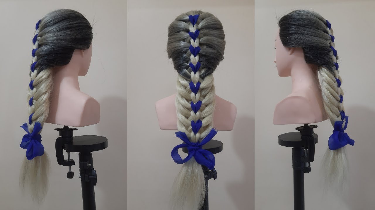 Beautiful Bread Hairstyle For Grown Women | New hairstyle For College ...