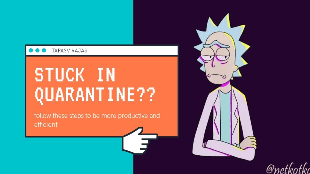 HOW TO MAKE QUARANTINE THE MOST SUCCESSFUL TIME OF YOUR LIFE - IN 4 ...