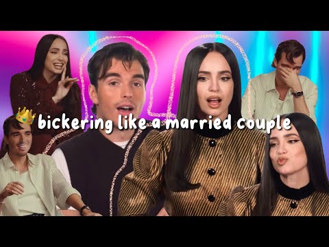 sofia carson and corey mylchreest bickering like an old married couple