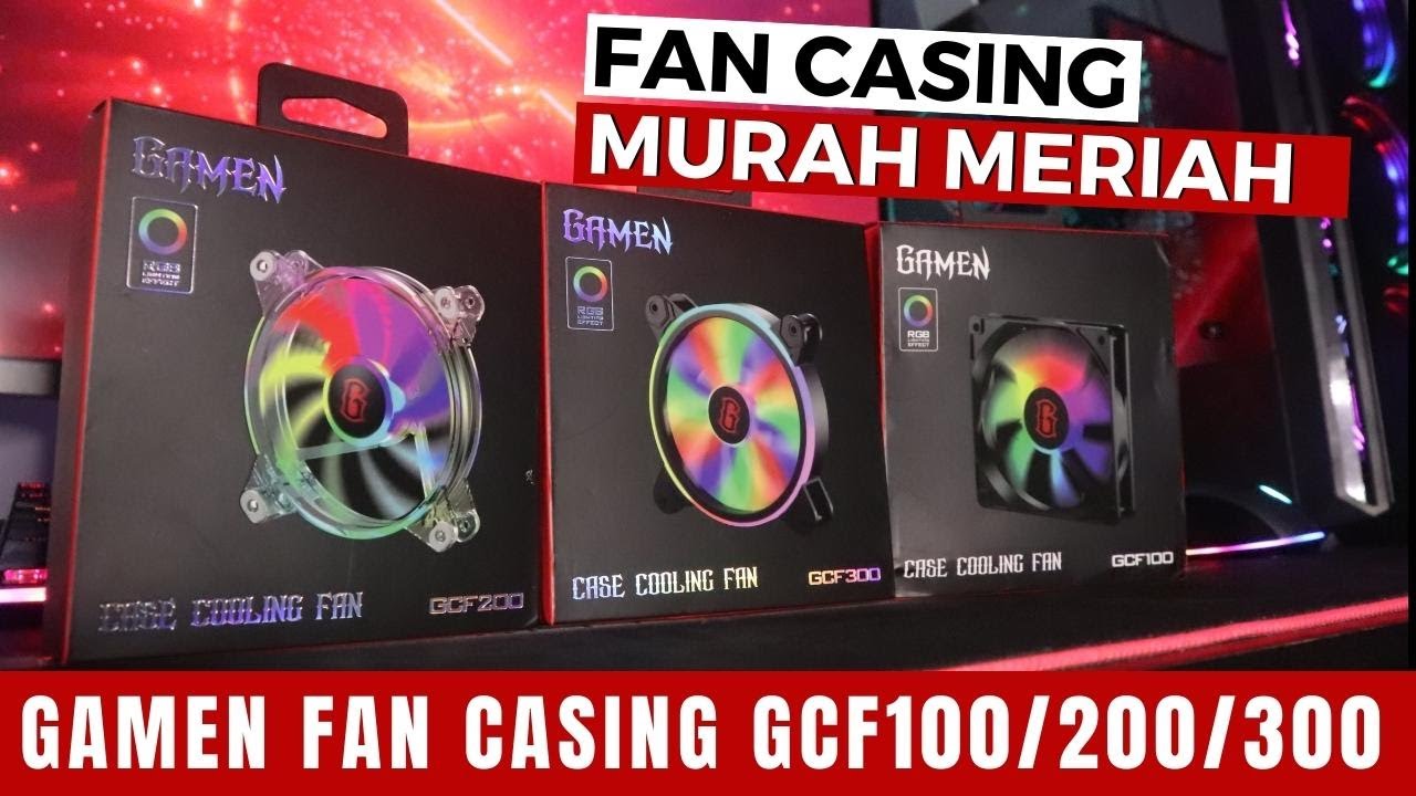 Review Fan Casing Gamen Gcf100, Gcf200 dan Gcf300 (GCF Series) - YouTube