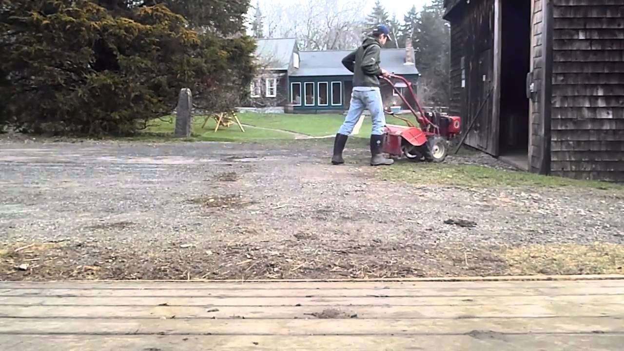 Another Spring startup: Troy-built Rototillers Electric and Pull-start ...