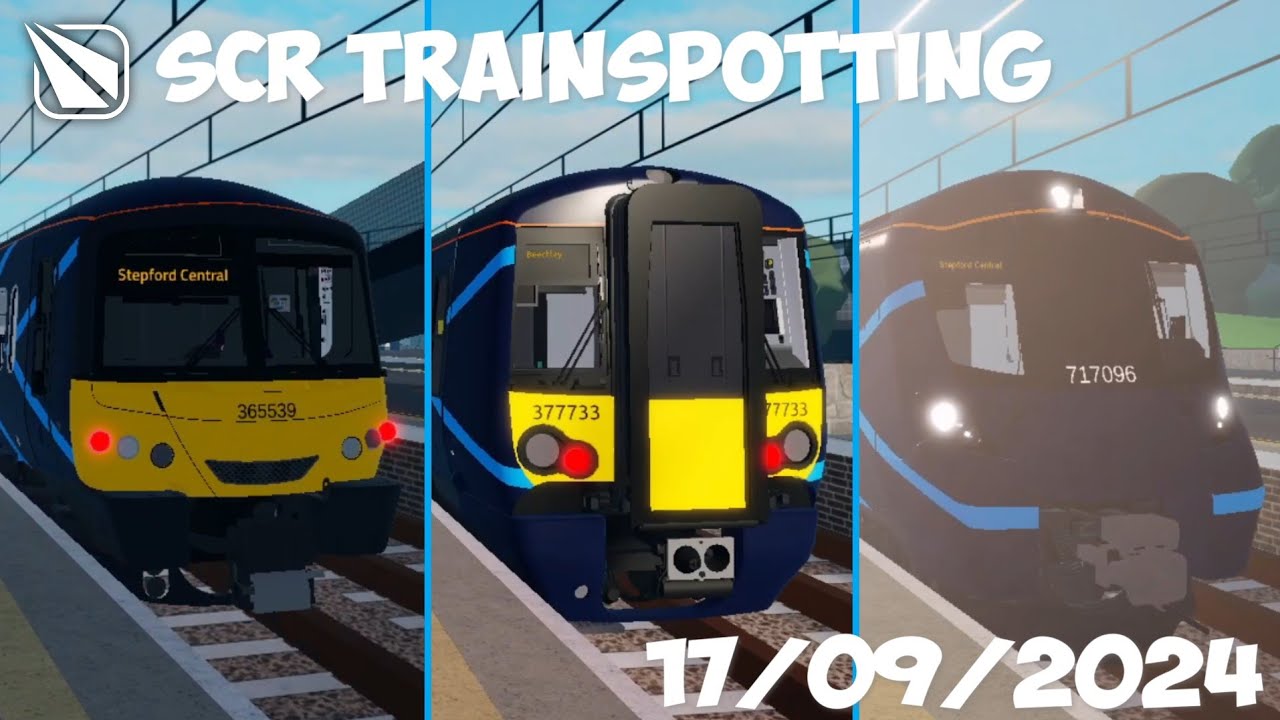 Trains At Stepford UFC 17/09/2024 - SCR Trainspotting - Roblox Stepford ...