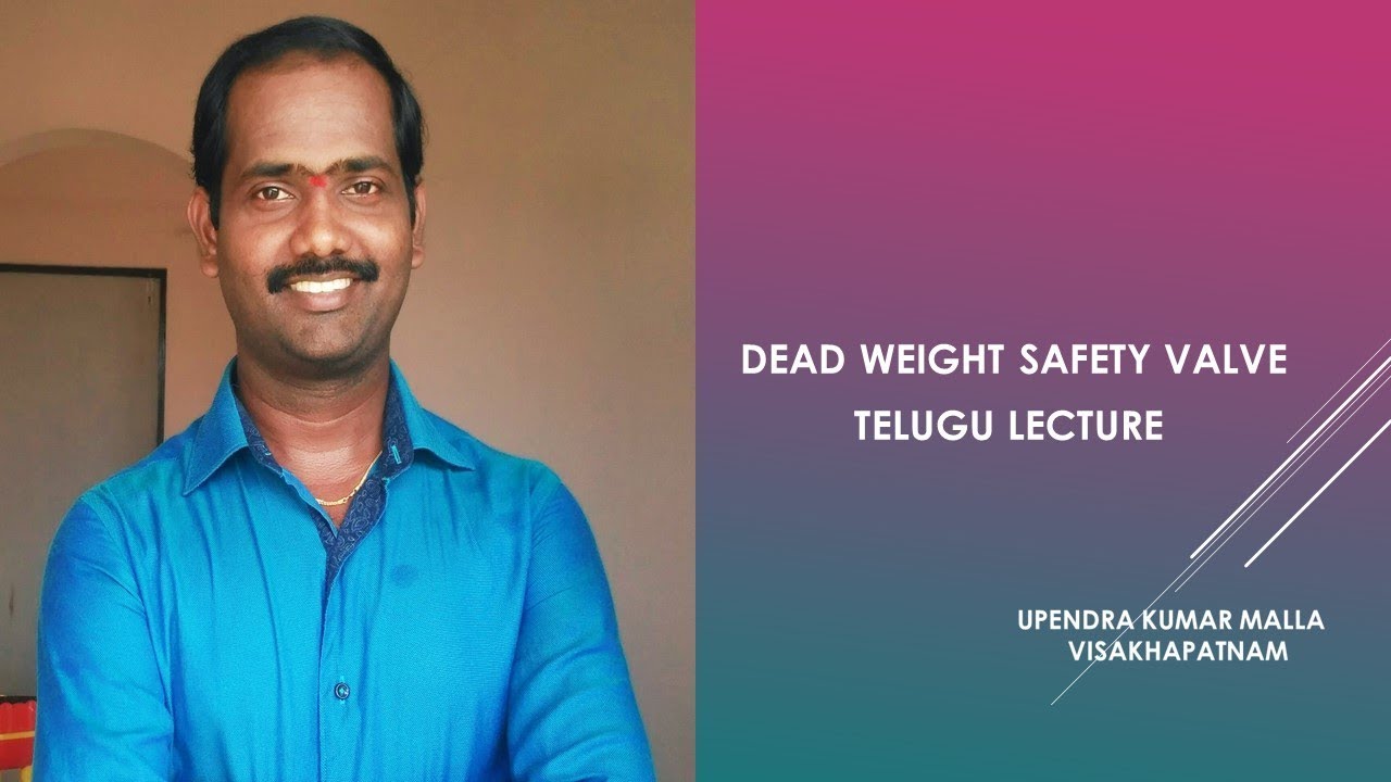 Dead Weight Safety Valve Working | Boiler Mountings | Boiler Safety ...