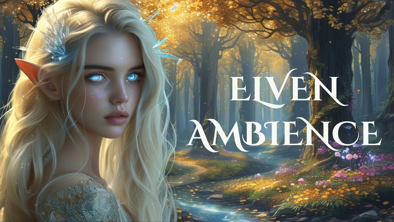 Elven Sanctuary Relaxing Music with Atmospheric Female Vocals | Dancing ...