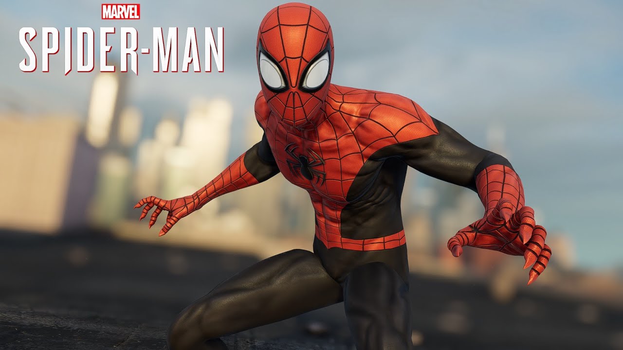 Spider-Man PC - Superior Classic Suit MOD Free Roam Gameplay! - YouTube