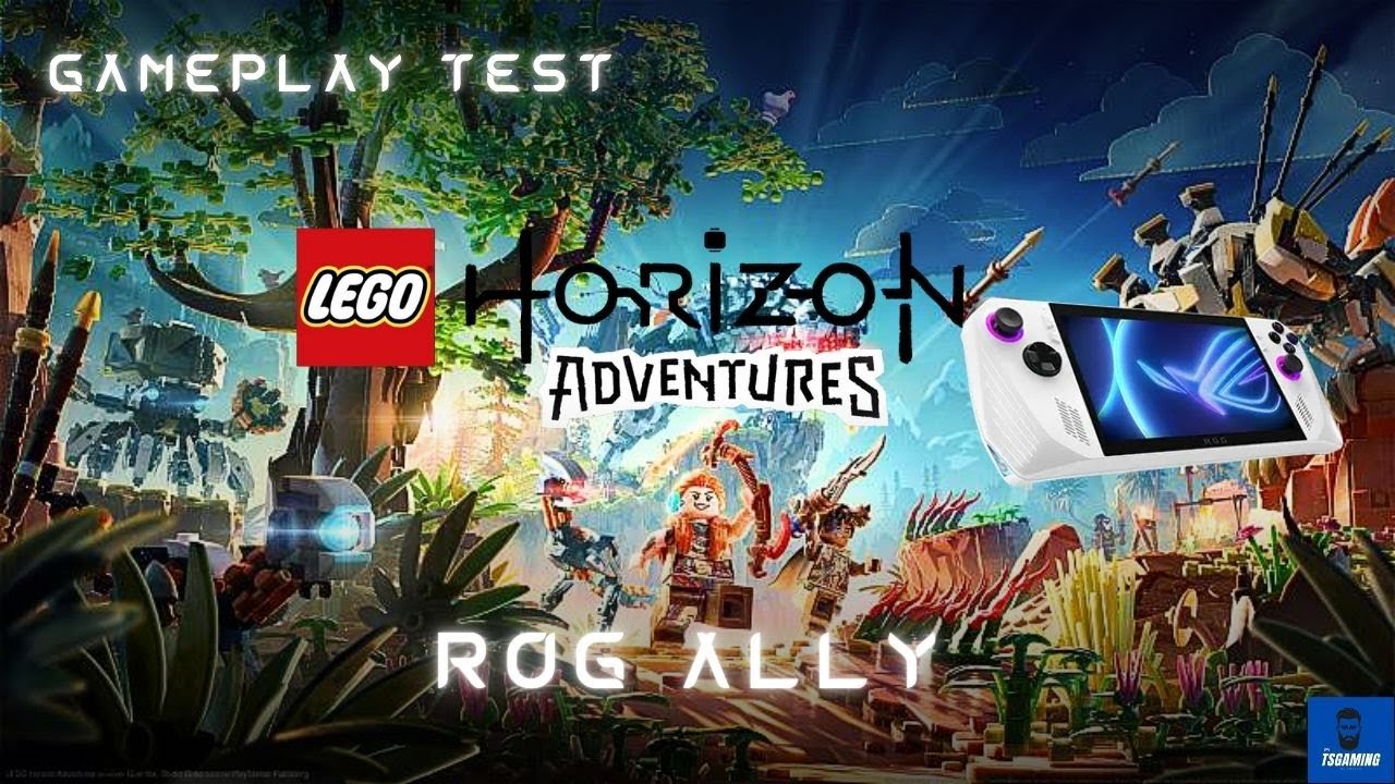 LEGO® Horizon Adventures™ Gameplay Test - Rog Ally - YouTube