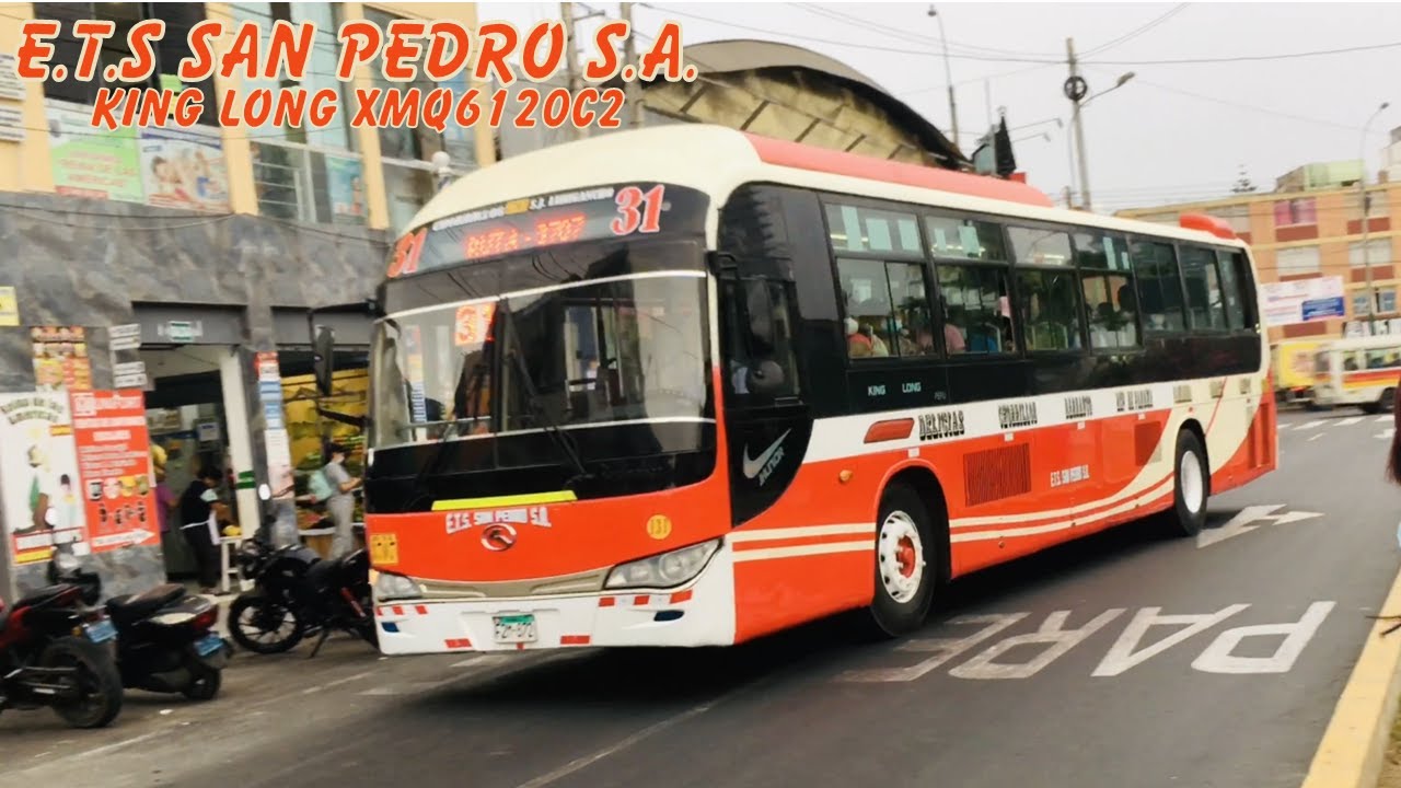 King Long XMQ6120C2|E.T.S. San Pedro S.A. [RUTA 3707] - YouTube