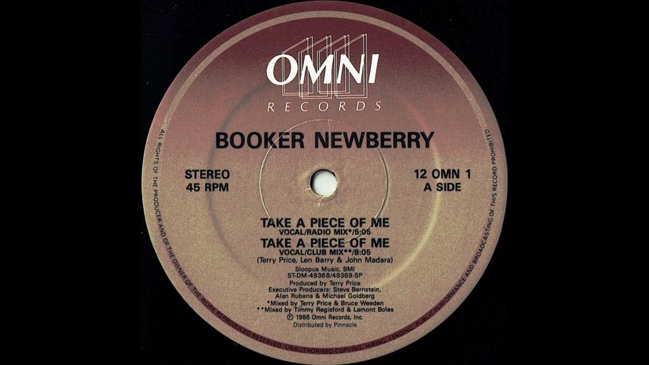 Booker Newberry - Take A Piece Of Me - YouTube