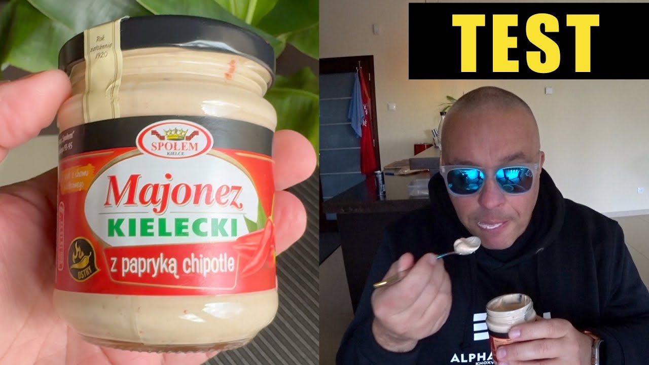 Majonez Kielecki z papryka chipotle test - YouTube
