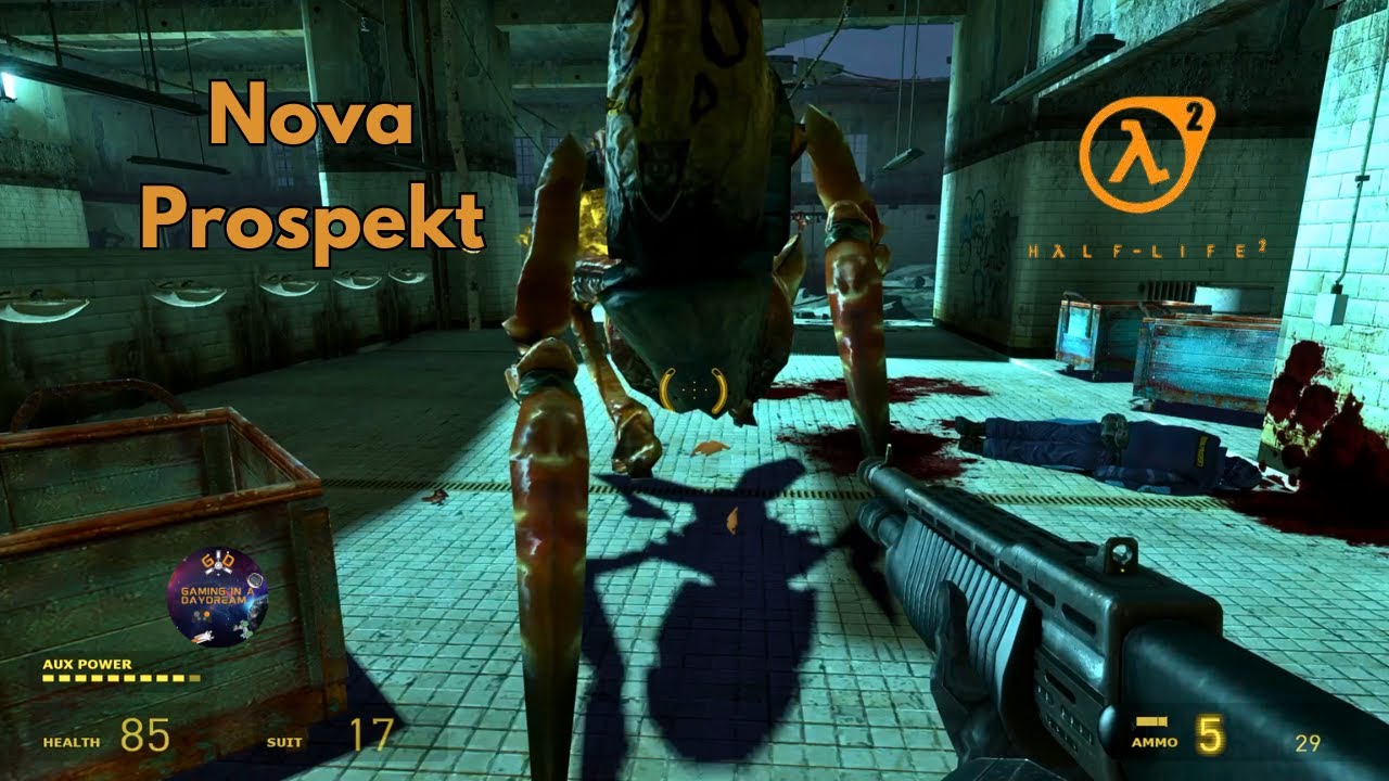 HALF - LIFE 2 Part 18 NOVA PROSPEKT PC 20th Anniversary GAMEPLAY - YouTube