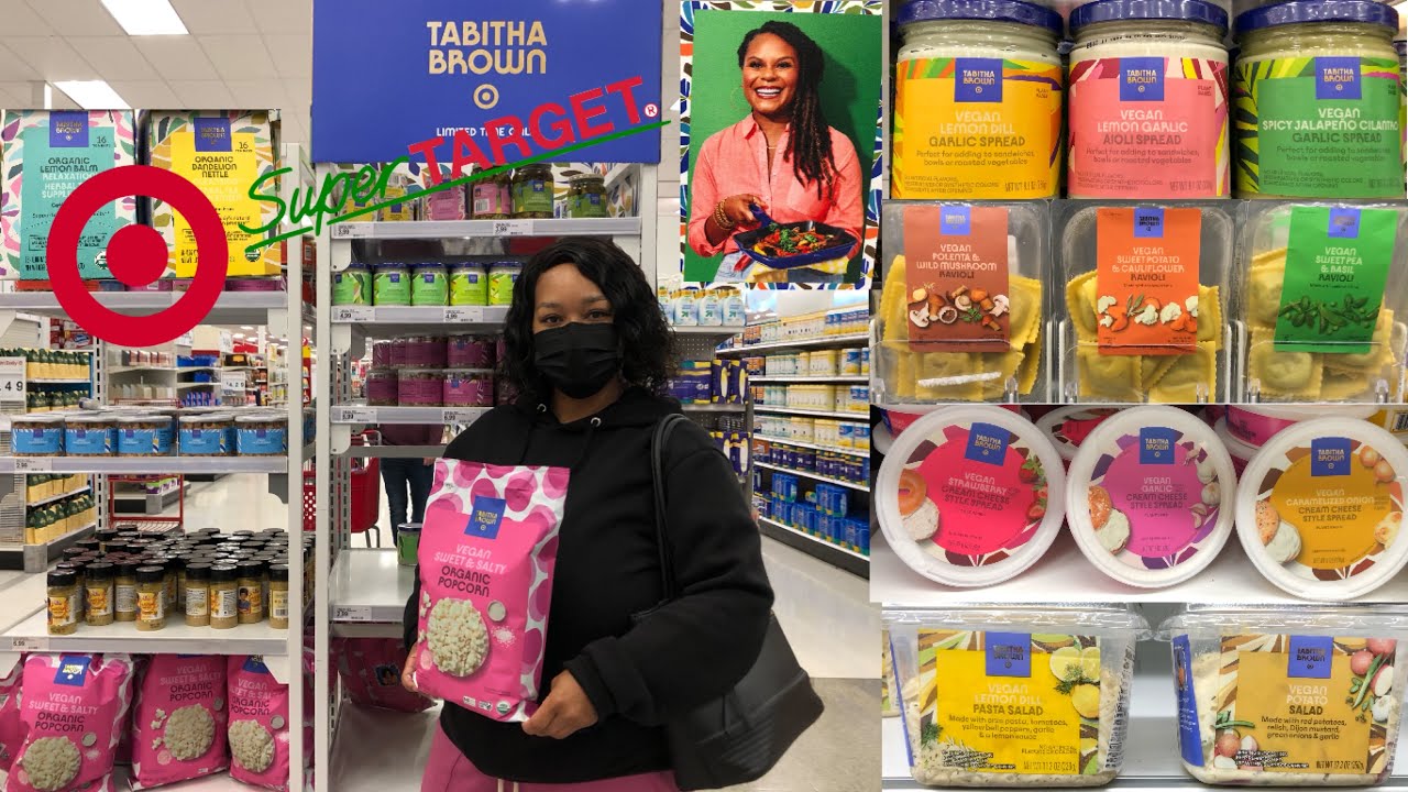 TARGET 🎯 TABITHA BROWN NEW *VEGAN* FOOD & SNACKS - YouTube